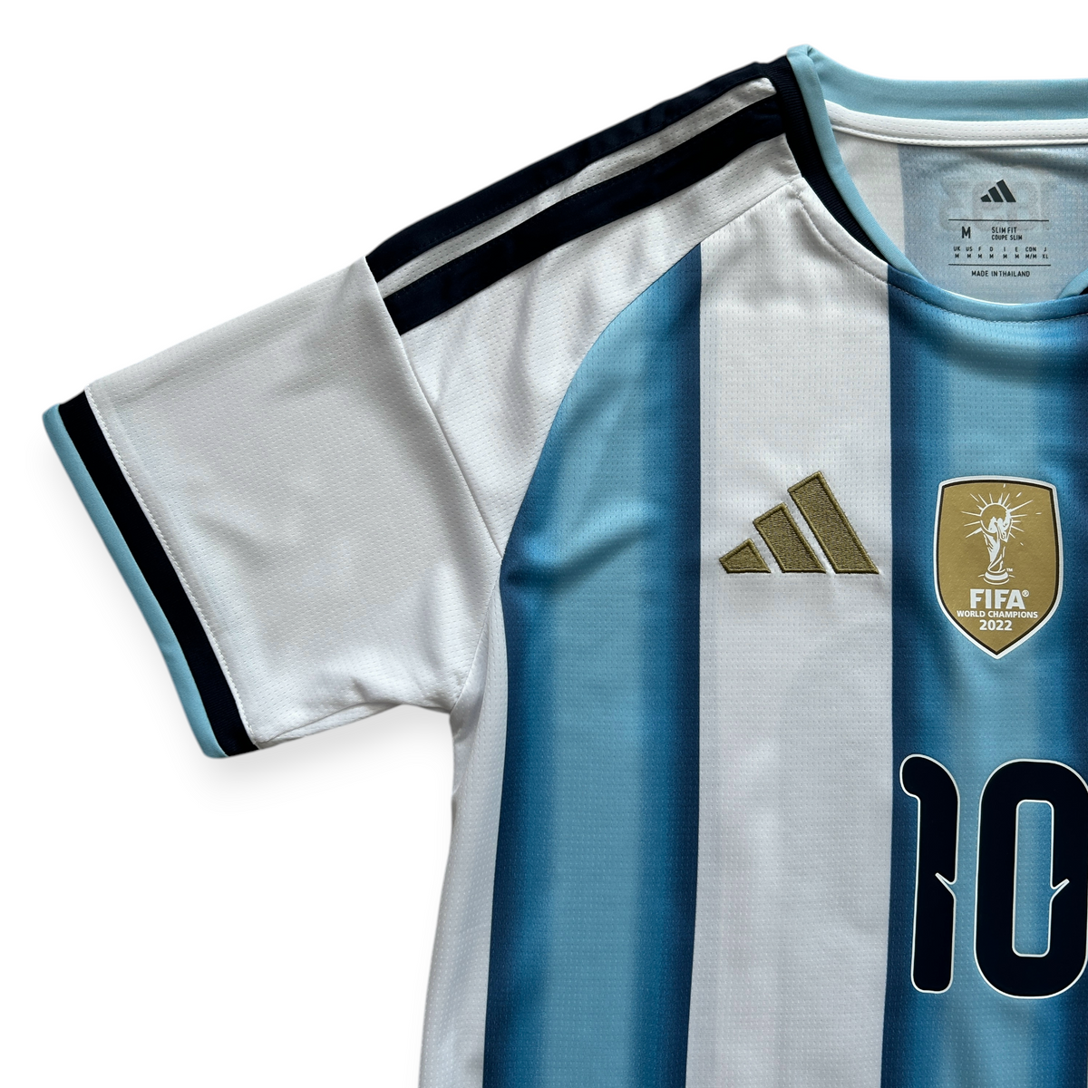 Lionel Messi #10 Argentina Adidas 2026 World Cup Home Jersey - 3-Star ...
