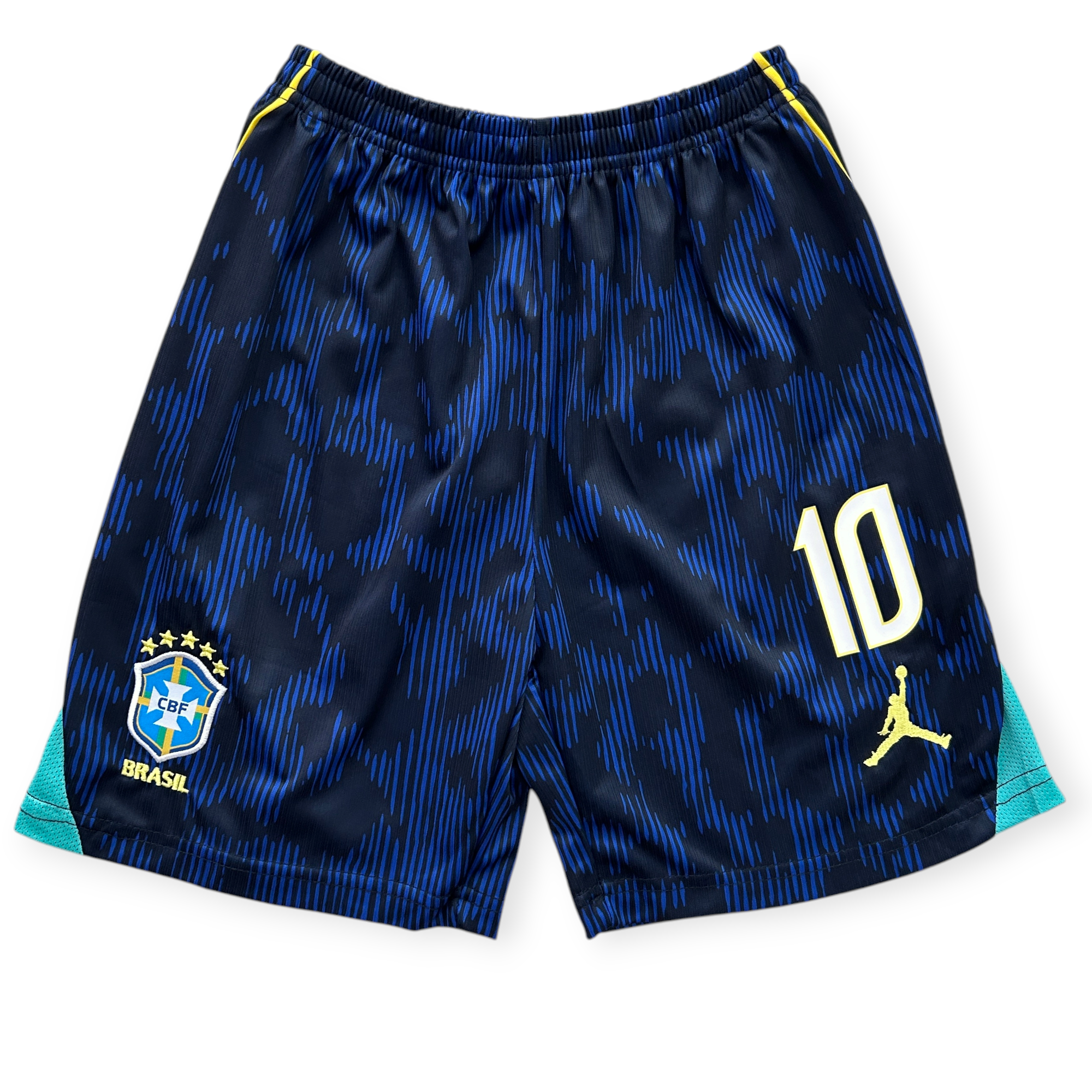 Neymar Jr #10 Brazil "Jumpman" Away Kids Kit - 2026 World Cup - Jordan ...